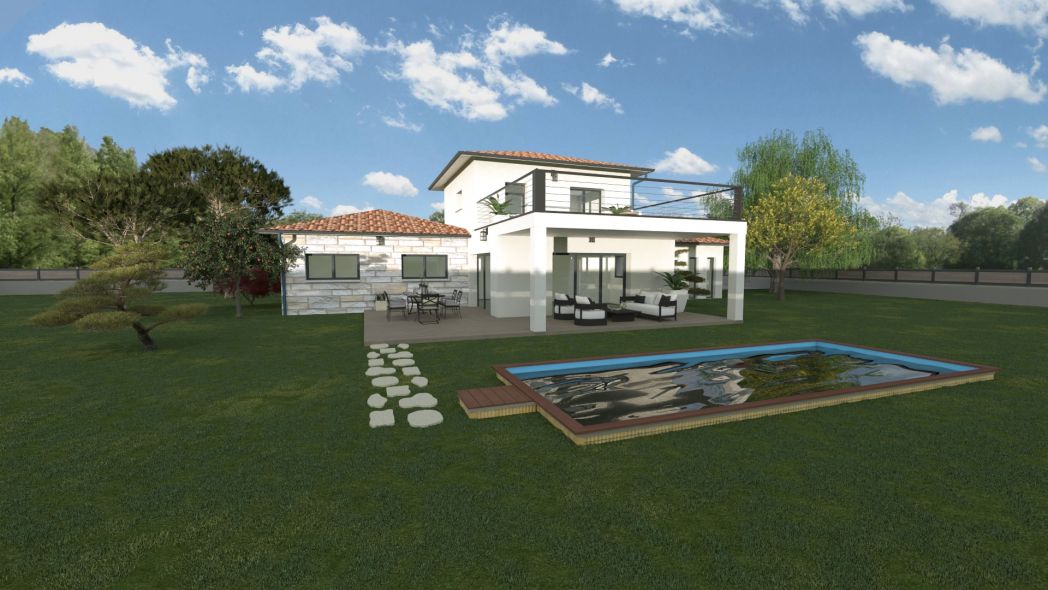 Terrain à vendre avec maison Rouffiac-Tolosan - Constructeur Castanet ...